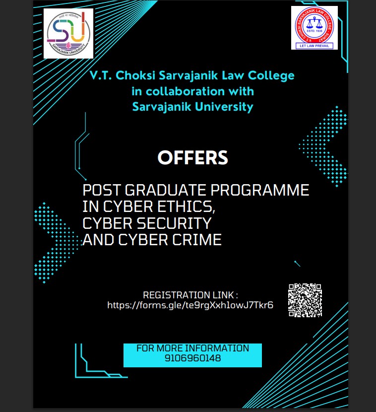 Post Graduate Programme in Cyber Ethics, Cyber Security and Cyber Crime ...